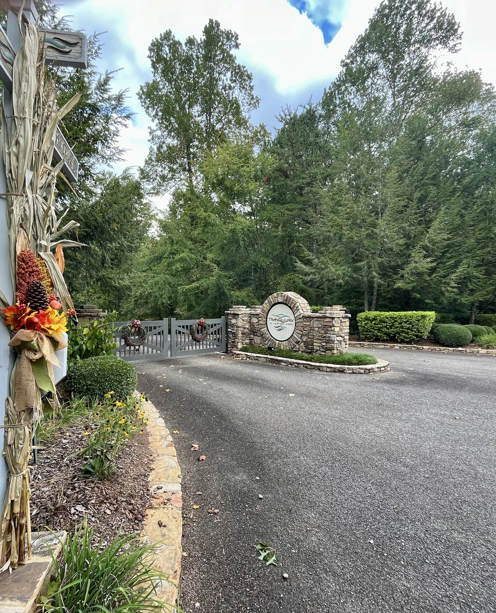 At Our Gates Today – Tranquility at Carters Lake Owners Association